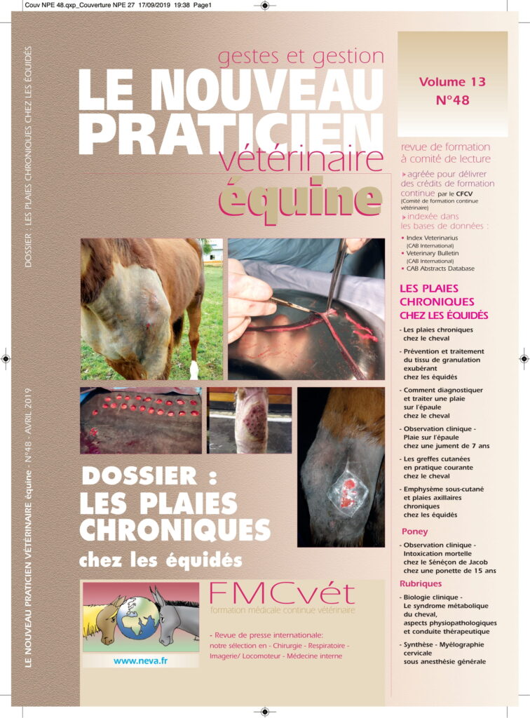 N°48 - LES PLAIES CHRONIQUES chez les équidés Archives - NÉVA